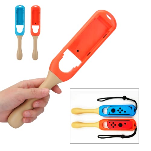Raguso Game Drumsticks, Lightweight Durable Simple Design Game Drum Stick Long Service Life for Drumming Game for Switch Action Accessory Kit