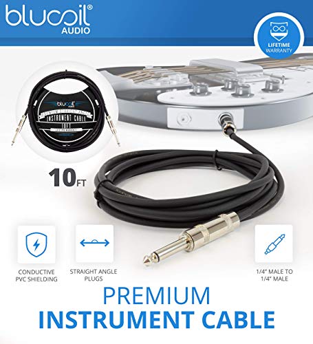 Orange Amps Crush 20RT Amplifier for Electric Guitars (Black) Bundle with Blucoil 10-FT Straight Instrument Cable (1/4in), 2-Pack of Pedal Patch Cables, and 4-Pack of Celluloid Guitar Picks