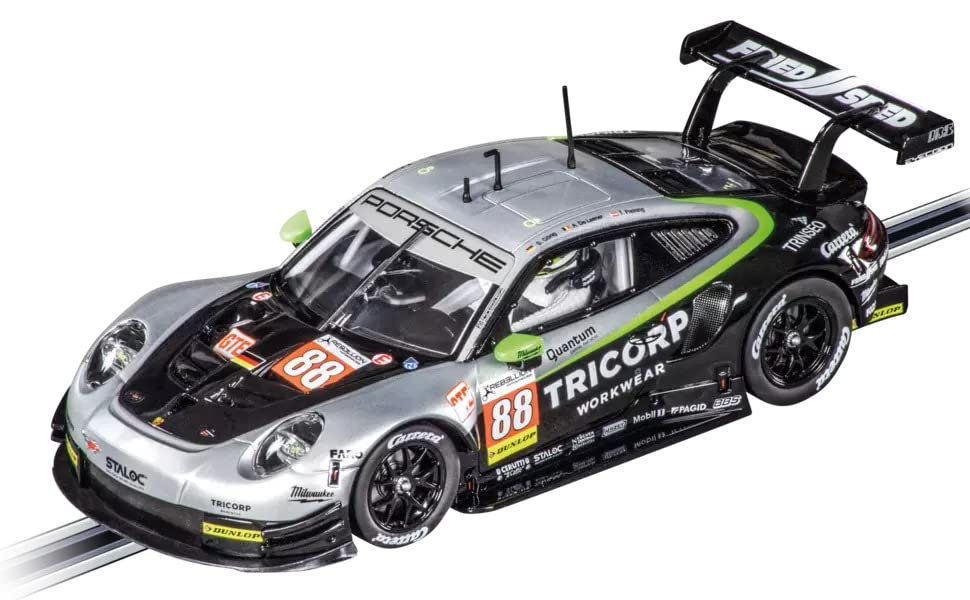 Carrera 27700 Porsche 911 RSR Proton Competition No.88 1:32 Scale Analog Slot Car Racing Vehicle Evolution Slot Car Race Tracks