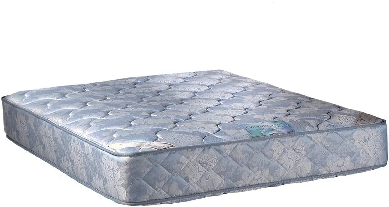 DS Solutions USA Chiro Premier 2-Sided Orthopedic (Blue Color) Full XL Mattress Only with Mattress Cover Protector