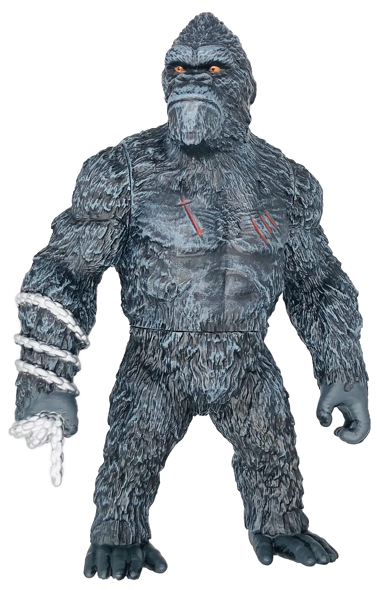 TwCare Giant King Kong vs Godzilla Action Figure 11.3" Fight Mode Gorilla Ape Solid Wild Movie Series, Travel Bag