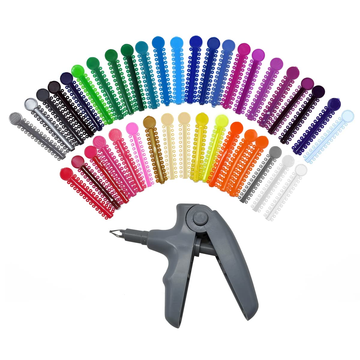 Braces Rubber Band, Ligas Para Brackets Ortodoncia, Braces Rubber Band Tool, braces kit Including Orthodontic Ligature Tool and Ring Rubber Bands