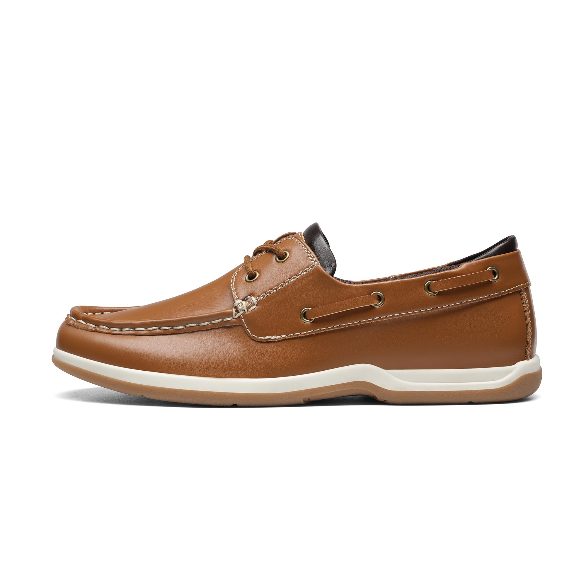 Bruno Marc Men's Boat Shoes Casual Dress Shoes, Brown, Size 13, SBLS2341M