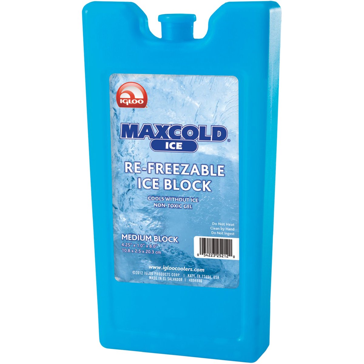 Igloo Ice Blocks, Reusable Ice Packs for Coolers, Long Lasting Cold Freezer Packs, Cold Packs for Coolers, Lunch Bags, Lunch Boxes, Camping, Fishing, Road Trips