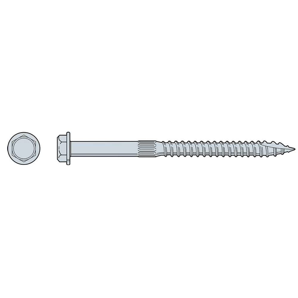 Simpson Strong-Tie SDS25600MB Strong-Drive SDS Heavy-Duty Connector Screw — 1/4 in. x 6 in. DB Coating (100-Qty)