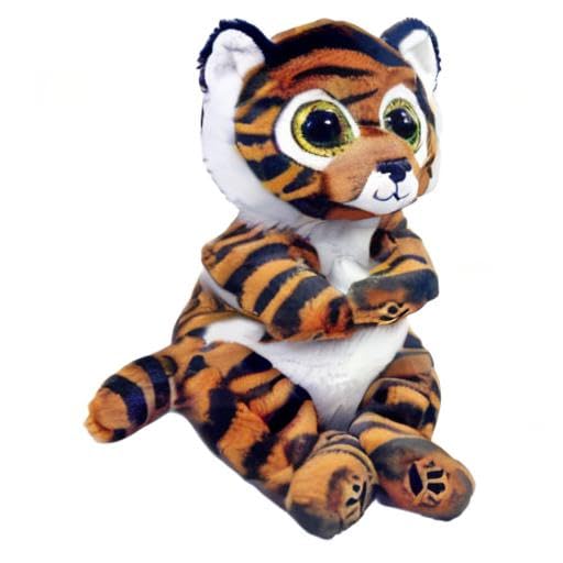 TY Toys Beanie Babies Tiger Clawdia - 15 CM, Brown,2009124