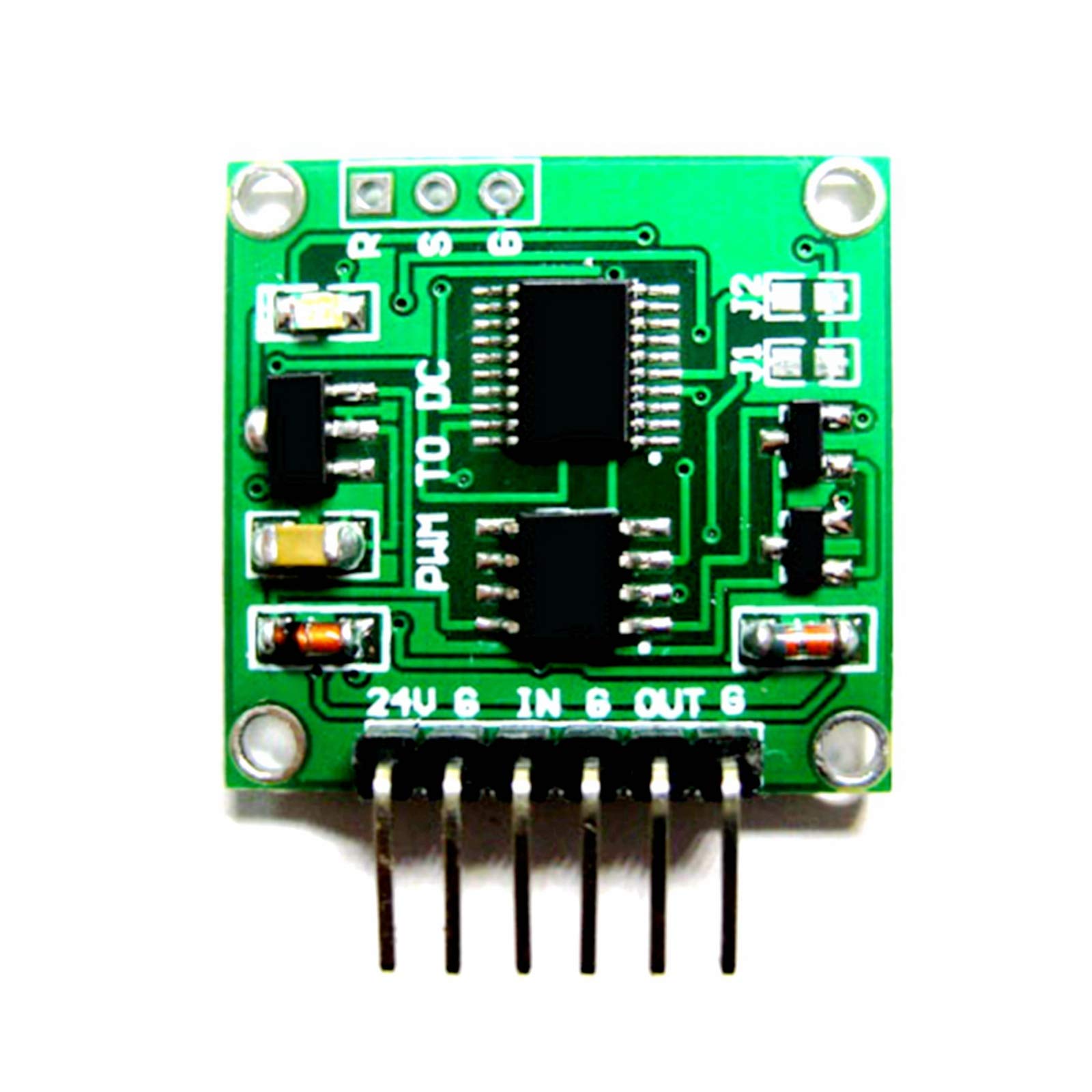 PWM to Voltage PWM to 0-5v 0-10v Low Frequency 5~500Hz Linear Conversion Transmitter Module