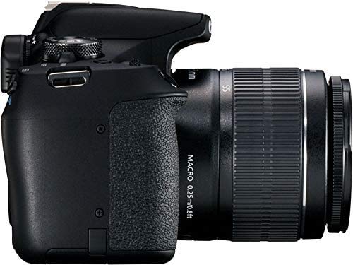Canon Eos 2000D (Rebel T7) Bundle: Includes 18-55mm Zoom Lens, Tripod, 64GB Memory Card, Carry Case, and 3-Piece Filter Kit for Stunning Photos and Videos