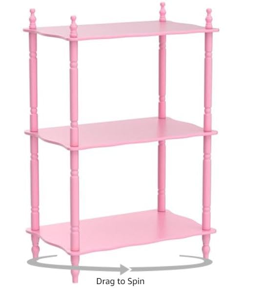 Frenchi Furniture Shelf, Pink
