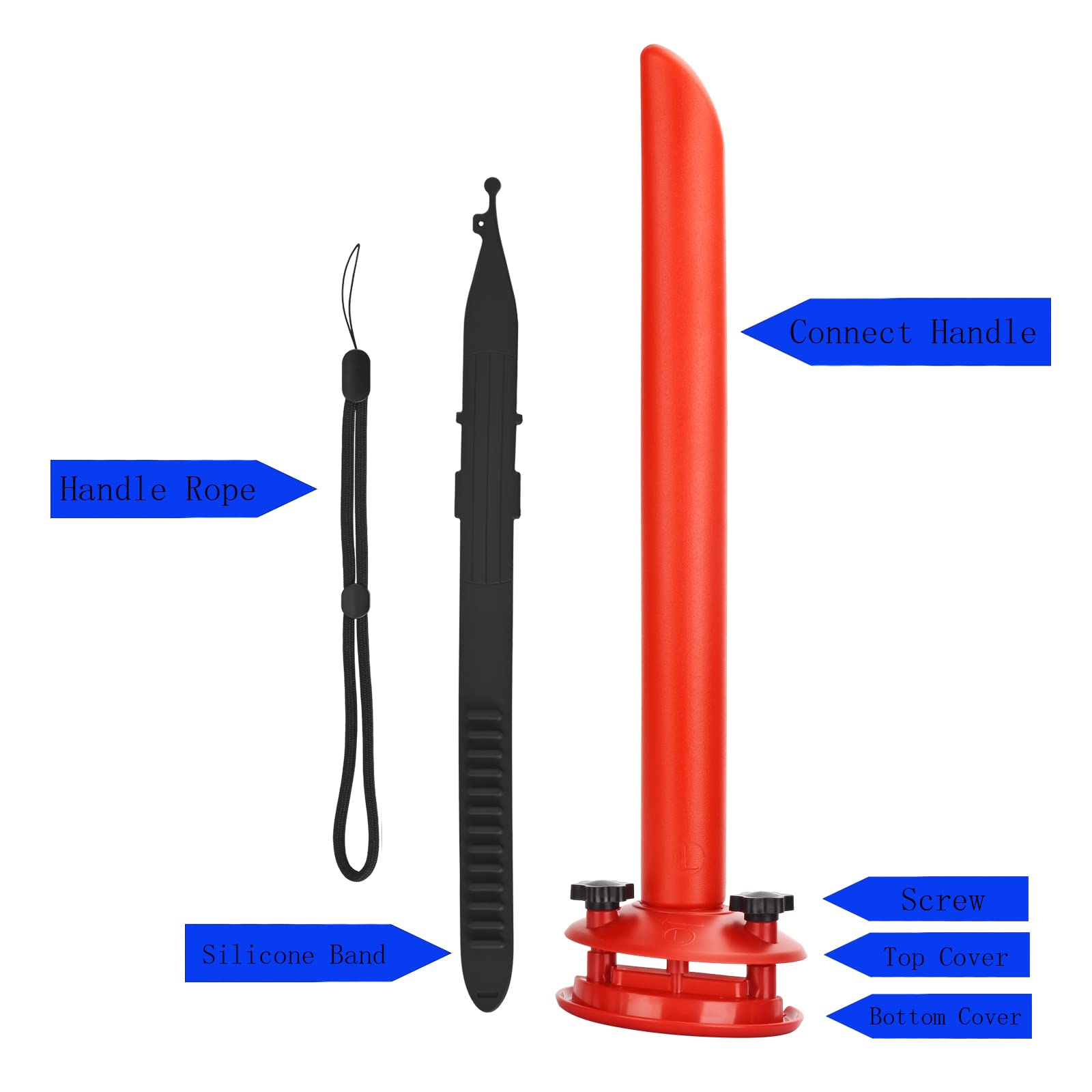XIAOGE VR Game Accessories for Beat Saber,Golf Club, First Person Tennis Extension Grips Compatible with Oculus Quest 2/Meta Quest 2