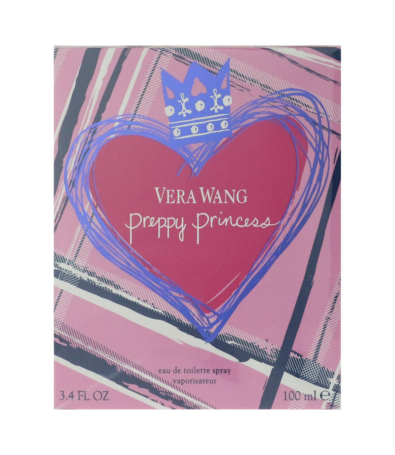 Vera Wang Preppy Princess Women Eau De Toilette Spray, 3.4 Ounce