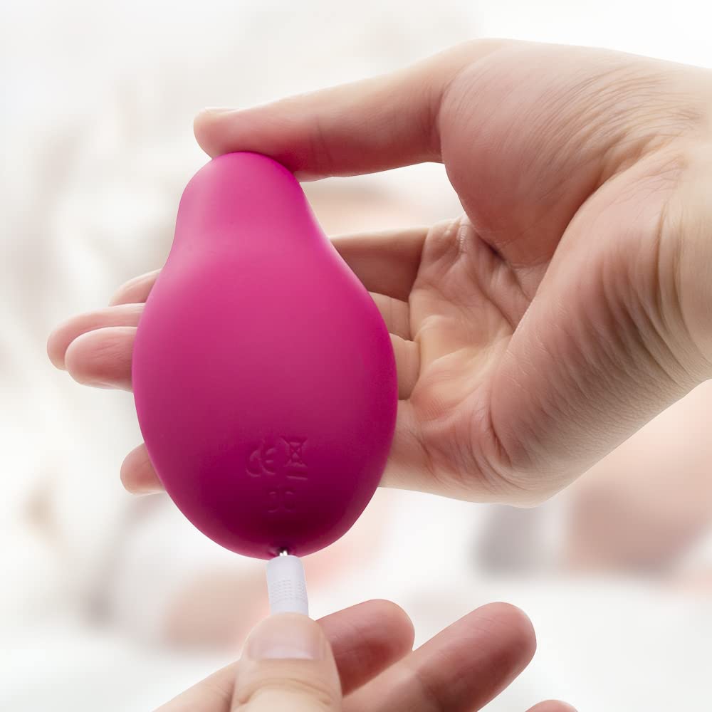 Breast Massager Lactation Compress Warming Breastfeeding for Clogged Milk Ducts, Relief Clogged Milk Ducts, Breast Engorgement, Multiple Vibrant Modes and Heater - Plug USB CableIncluded (Pink)