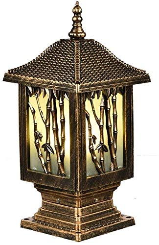 Outdoor Post Light Outdoor Post Light -Water-Resistant Pillar Light, Community Courtyard Garden Door Patio Stigma Lamps -Modern Home Outdoor Post Lights