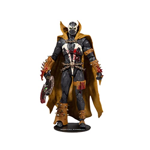 McFarlane Toys Mortal Kombat Spawn Bloody Classic 7" Action Figure with Accessories