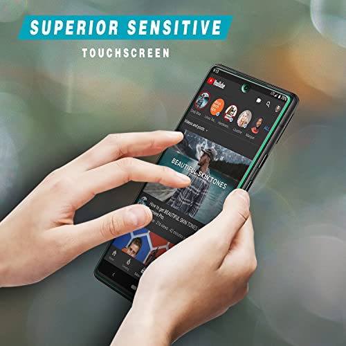 HPTech (2 Pack) Designed for Google Pixel 6a 5G Tempered Glass Screen Protector, Anti Scratch, Bubble Free, Case Friendly