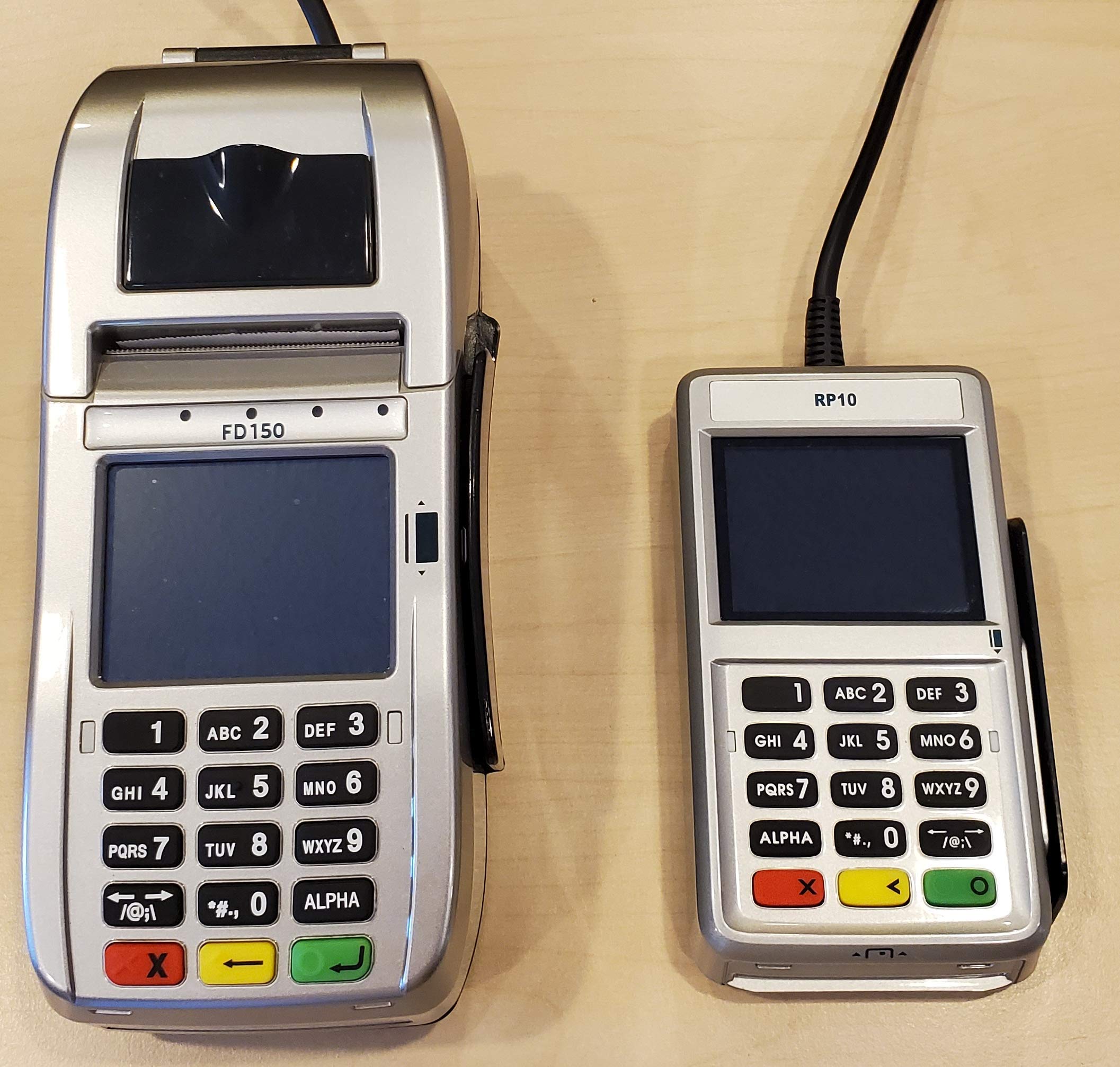 First Data FD150 EMV Credit Card Terminal and RP10 PIN Pad with Wells 351 Encryption Bundle
