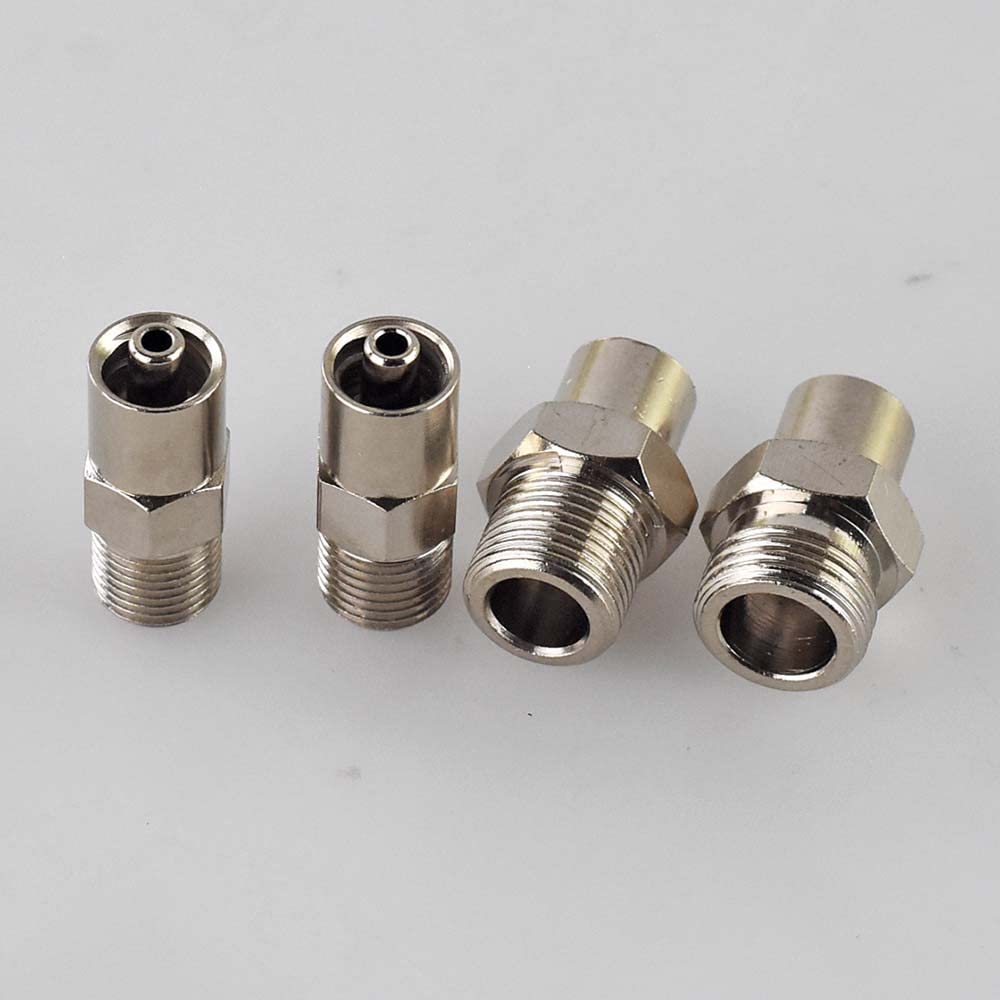 Fhis Dispensing Locking Head Luer Lock Adapter Screw End G1/8,G1/4, M10*1, M12*1 Optional for Automatic Dispensing Valve (1/4β)