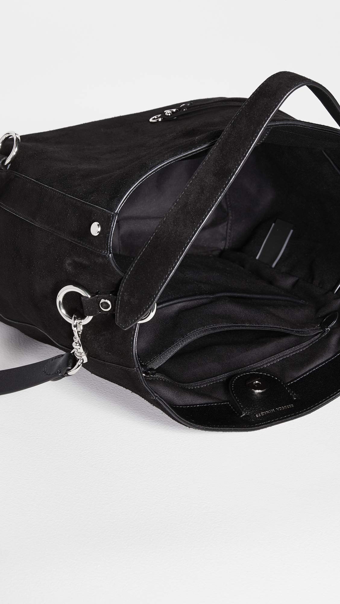 Rebecca Minkoff womens Mab Hobo shoulder, Black, One size US