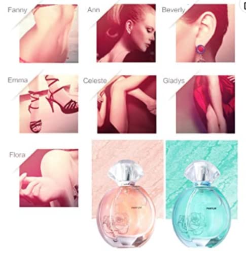 Fragrance Pheromones to Attract Men for Women - Long Lasting Elegant, Ultra Strength Organic Fragrance Body Perfume Pheromone Oil