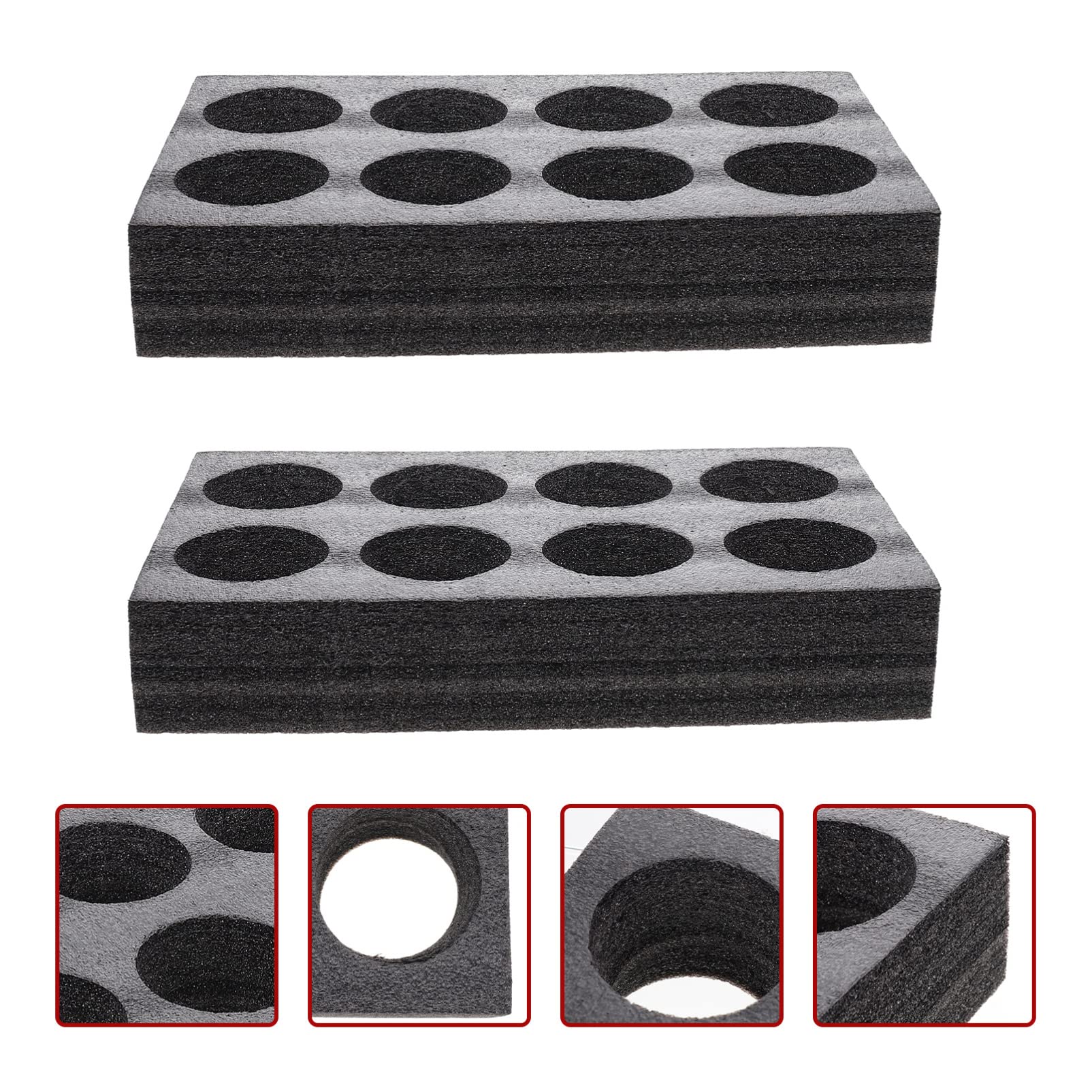 Cabilock 2Pcs Cola Milk Tea Cup Saucer Outdoor Cup Trays Drink Packaging Tray Beer Coffee Mug Shelf 4 Cup Drink Carrier Disposable Cups Takeout 8-Cup Tray Glass Milk Tea Bottle Pearl Cotton