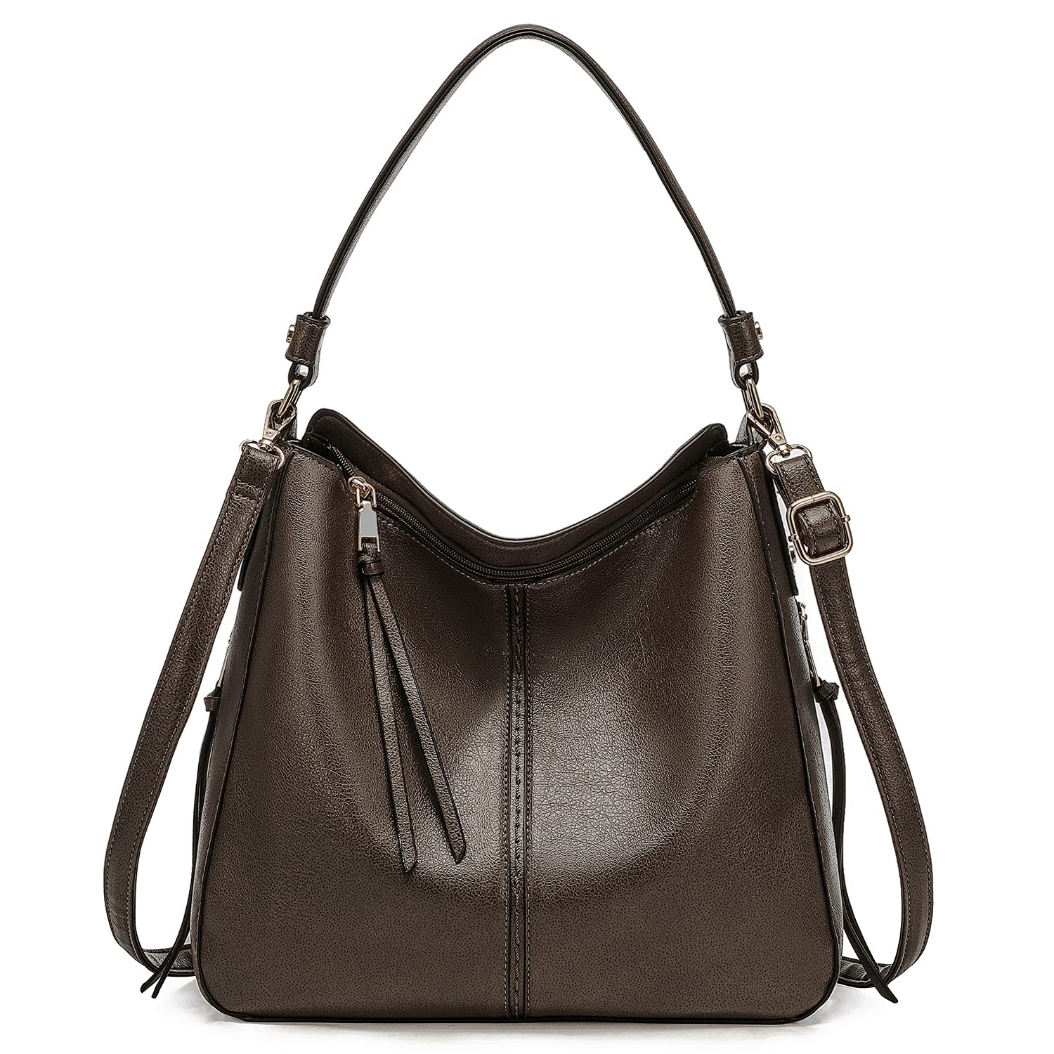 Realer Hobo Handbags for Women Large Hobo Bags Purses PU Leather Purses and Handbags Womens Purses Ladies Crossbody Bag