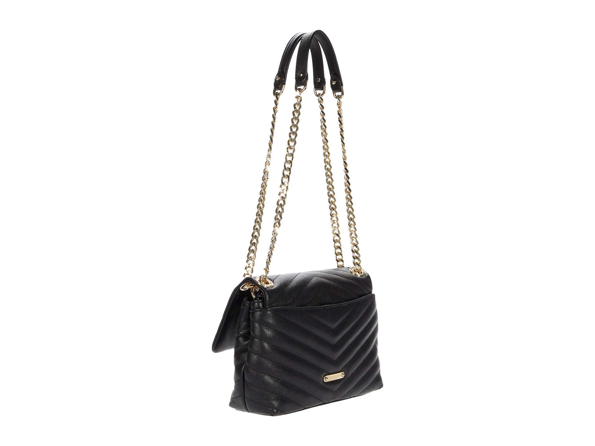 Rebecca Minkoff womens Edie Crossbody, Black, O S US
