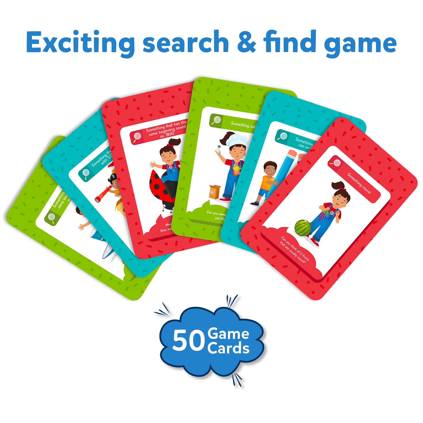 Skillmatics Found It - Indoor & Outdoor Edition Bundle, Scavenger Hunt for Kids, Fun Family Games, Ages 4 to 7
