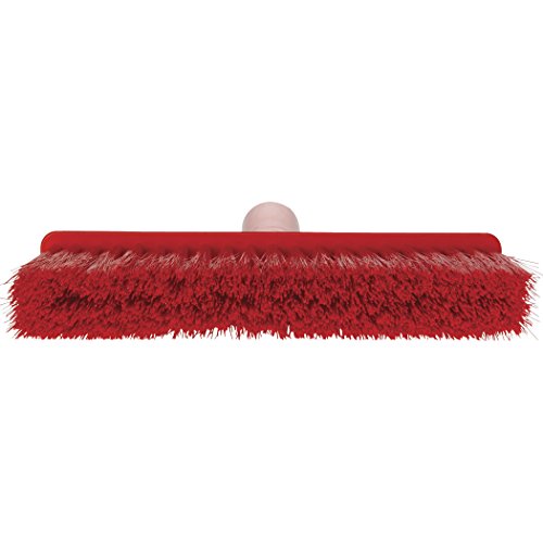 Vikan, Red Broom,Lobby,Soft/Stiff,10.25",PP/PET, 3104