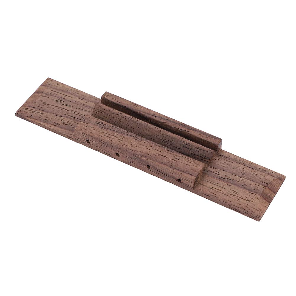 Ukulele Bridge Set Rosewood Bridge Plastic Nut & Saddle DIY Ukulele Replacement Part