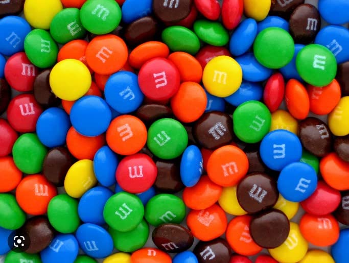 Bulk M&M's Milk Chocolate - 3 LB Resealable Stand Up Candy Bag - Party Candy for Holidays and Special Events
