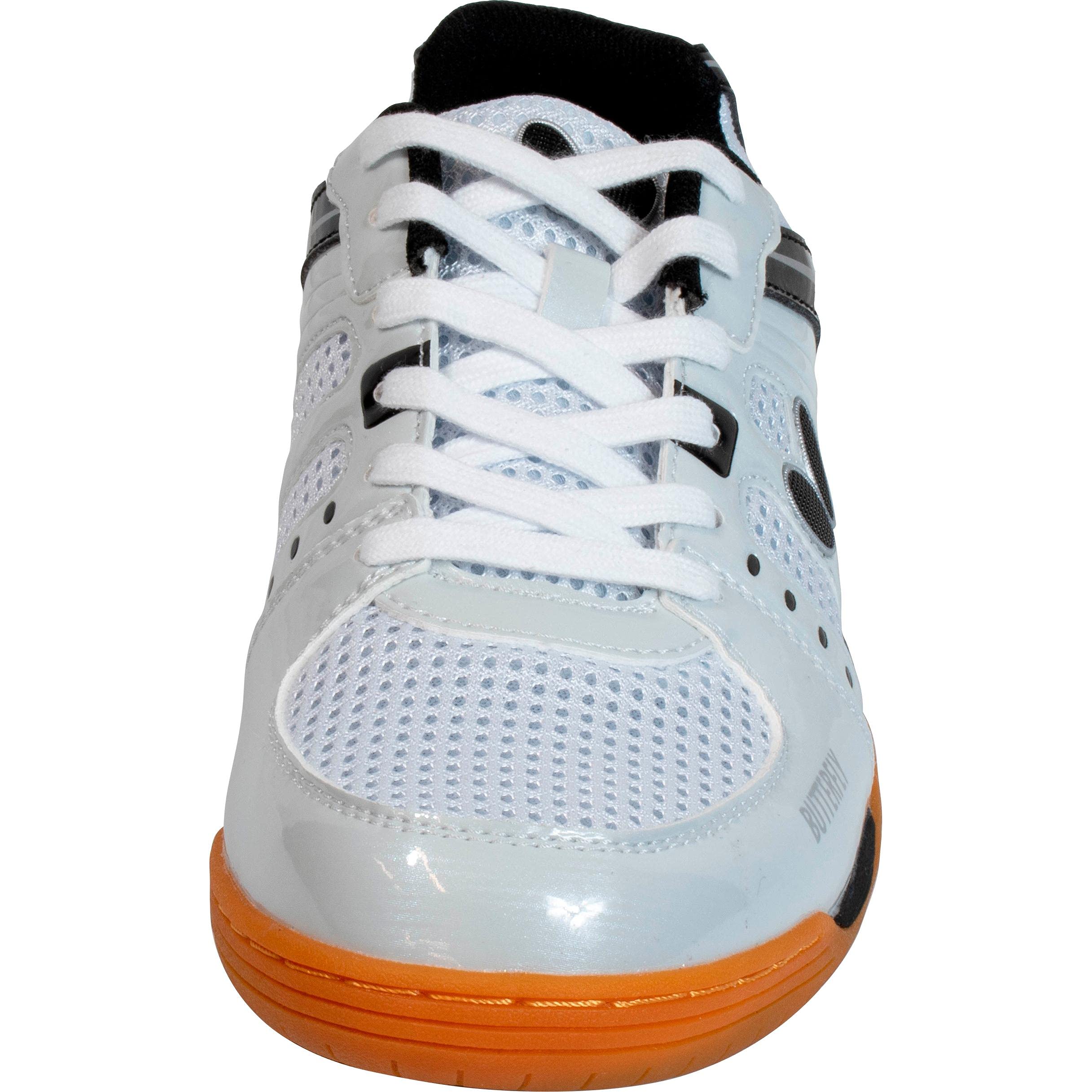 Butterfly Men's Table Tennis Shoe Sneaker, Black, 9.5