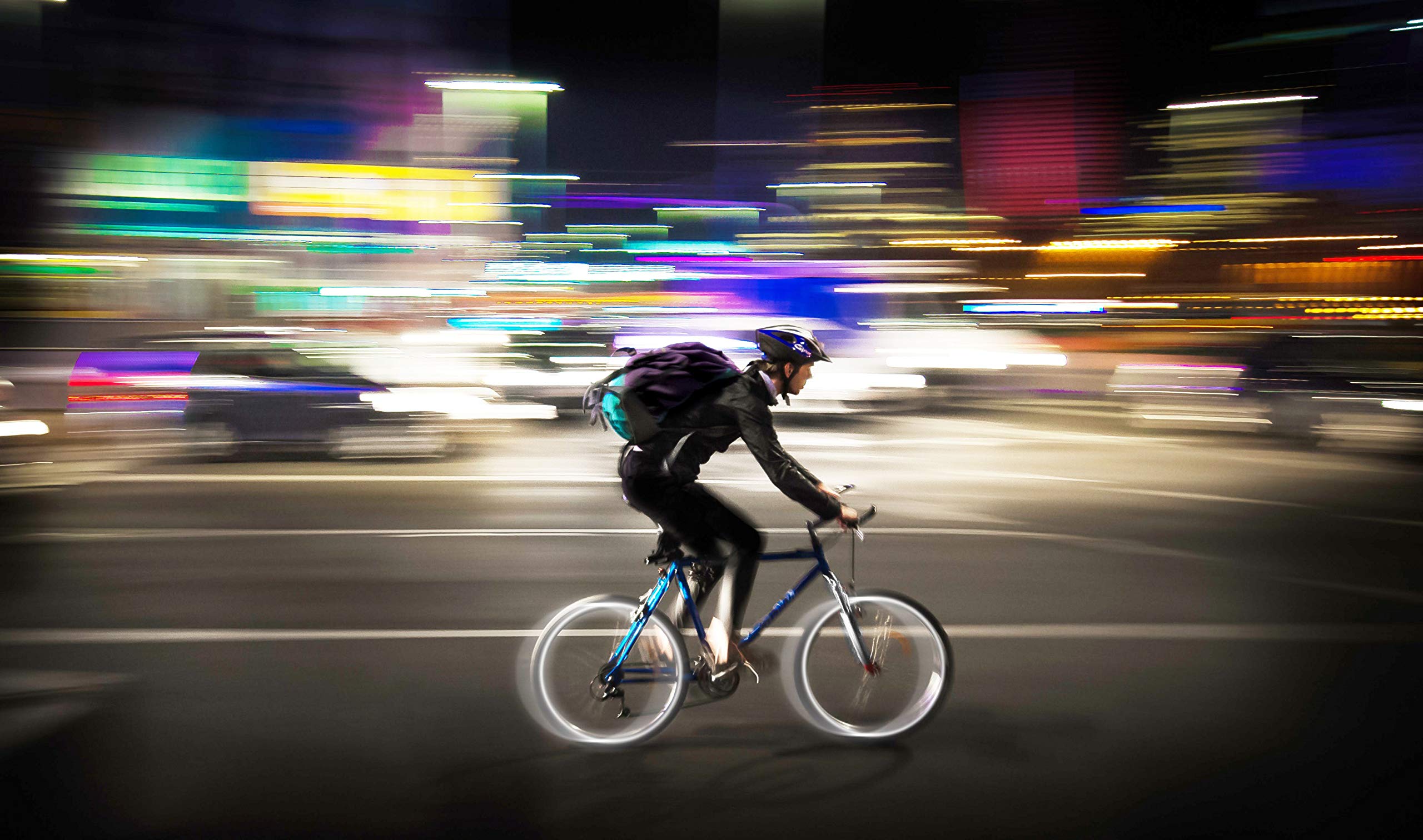 ATPC Japan Wheel Reflector Improve Safety of Road Bike at Night Viewability of 360 ° seen from Any Angle P.S.V Technology (Orange)