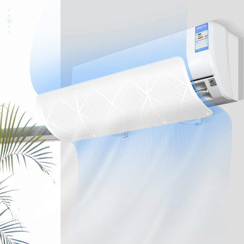 Osumex Adjustable Air Conditioner Deflector Windshield Cover for Home, Bedroom 90x27cm