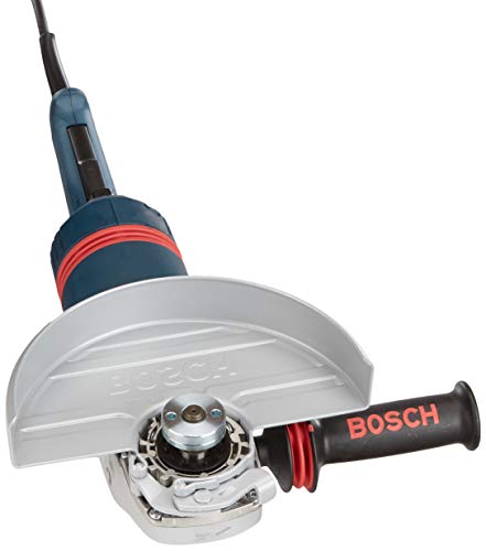 BOSCH 1893-6 9 Large Angle Grinder with Rat Tail Handle, Black,grey,green