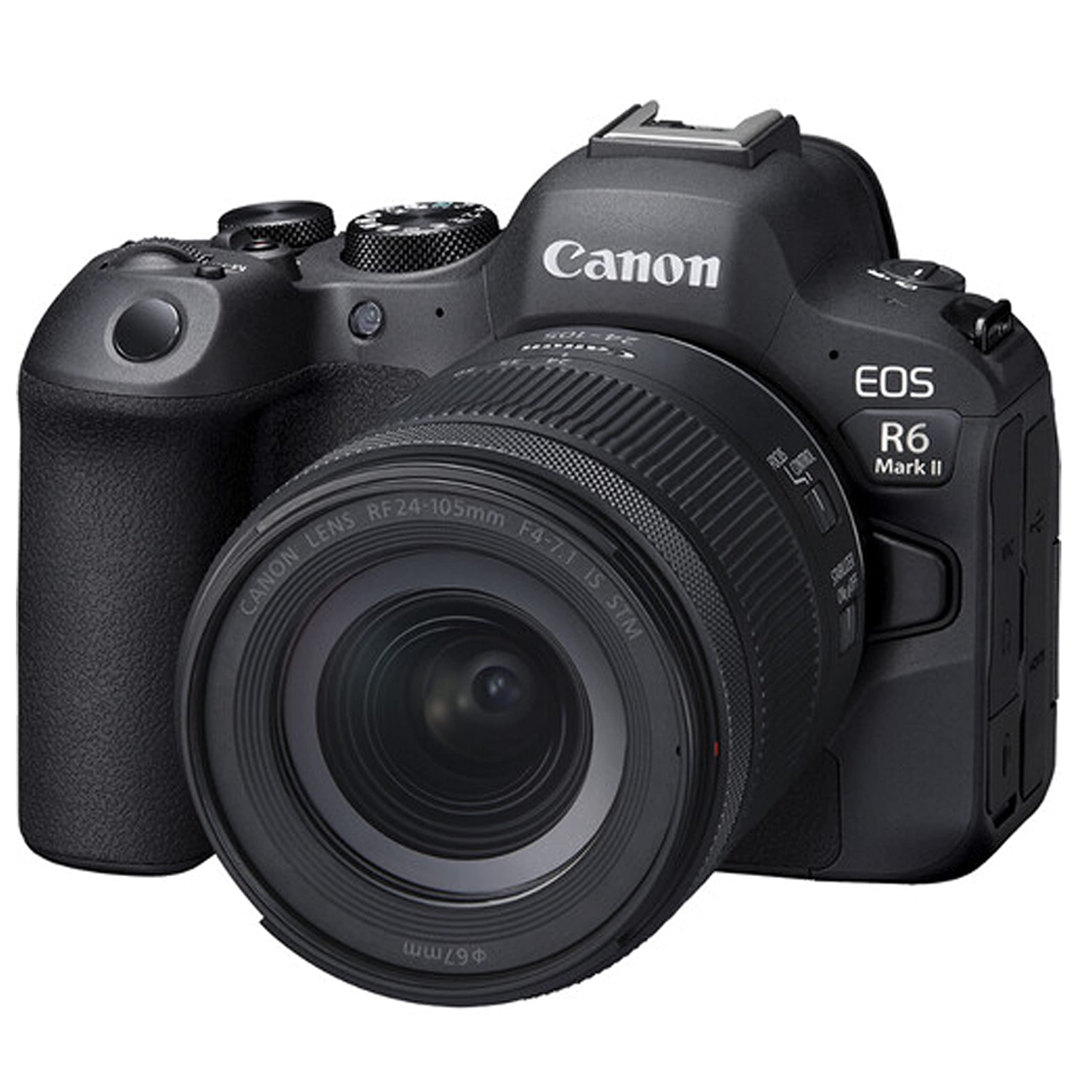Canon EOS R6 Mark II Mirrorless Digital Camera with RF 24-105mm f/4-7.1 STM Lens + 128GB Memory + Case + Tripod + Filters (38pc Bundle)