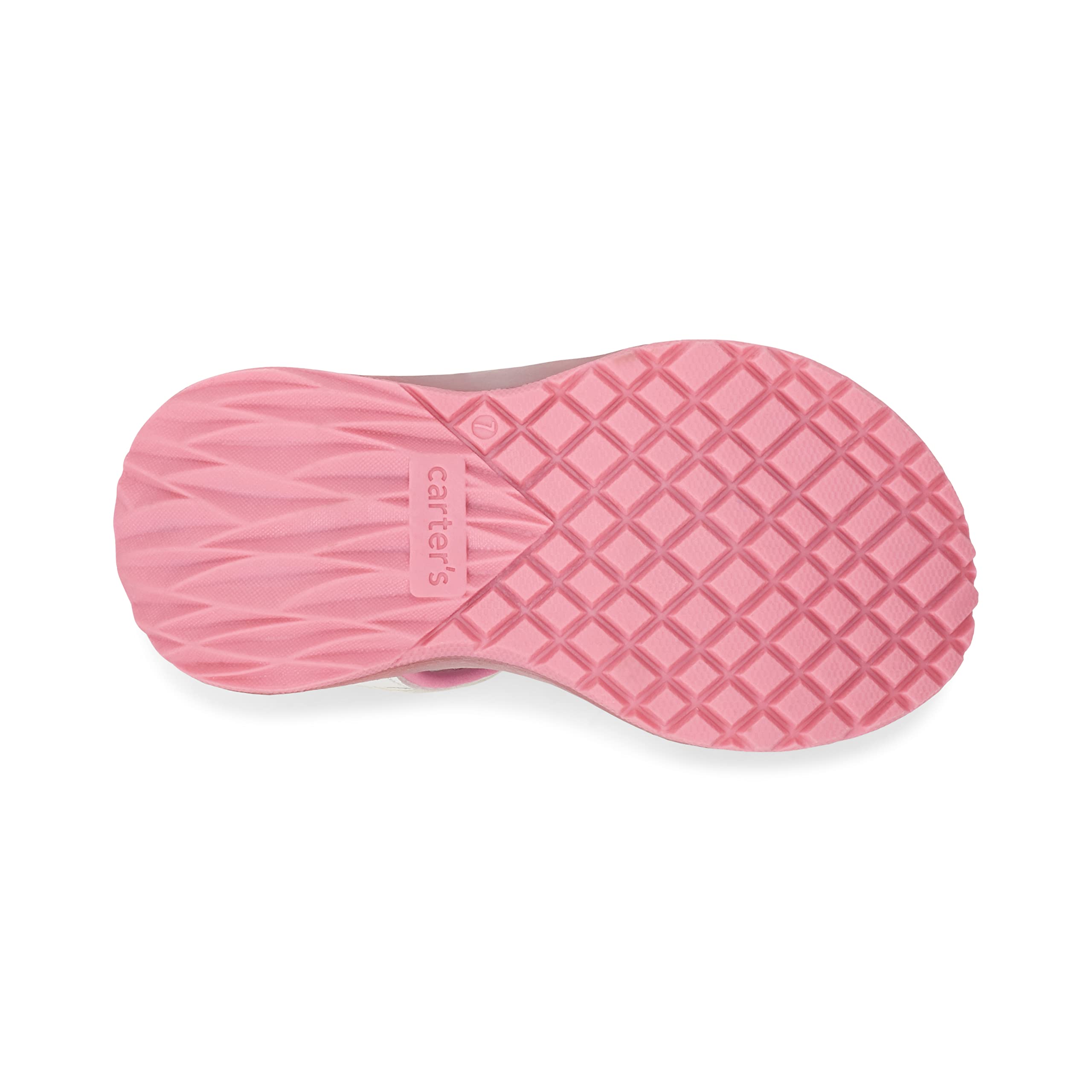 carter's Girls Dreamy Sandal, White, 5 Toddler