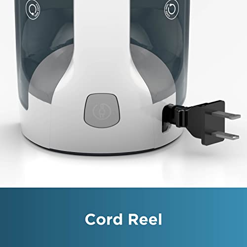 BLACK+DECKER® One Step Steam Iron with EvenSteam Stainless Steel Soleplates and SmartSteam Control, Grey