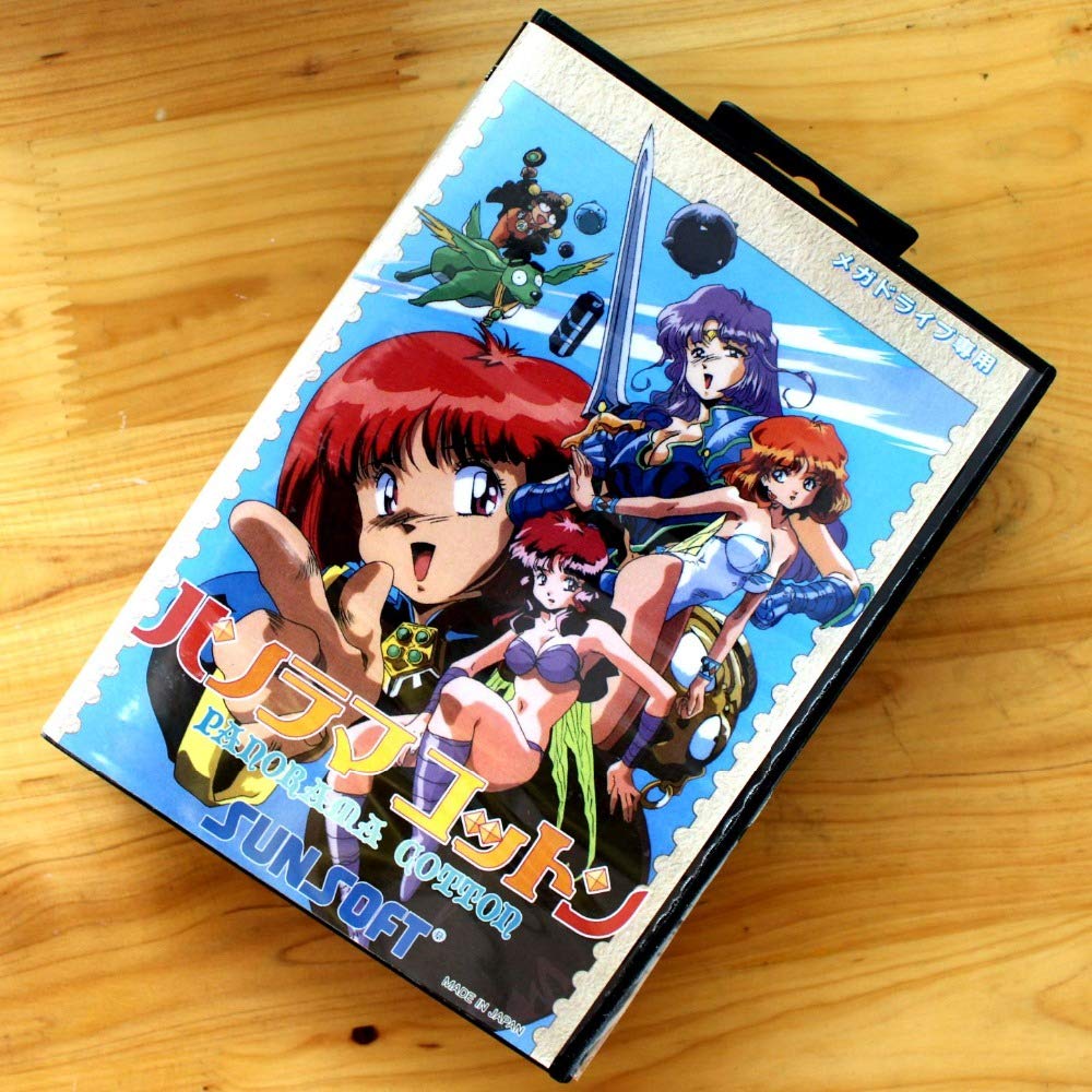 Panorama Cotton 16 Bit Sega Md Game Card With Retail Box For Sega Mega Drive For Genesis US Shell