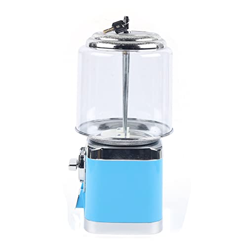 PanDair Gumball Vending Machine Child Toy Candy Machine, Capsules, Bouncy Balls Dispensers US Stock (Blue)