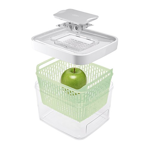 OXO Good Grips GreenSaver Produce Keeper - 4.3 Qt,White