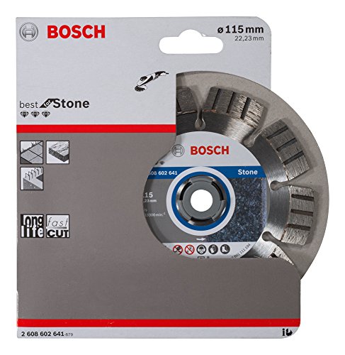 Bosch 2608602641 115Mm Diamond Cutting Disc Best for Stone