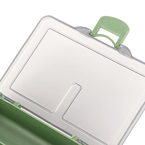 Carp Fishing Tackle Box, Fishing Tackle Accessories Convenient Mini Storage Box Lightweight for Bait(2 Cells)