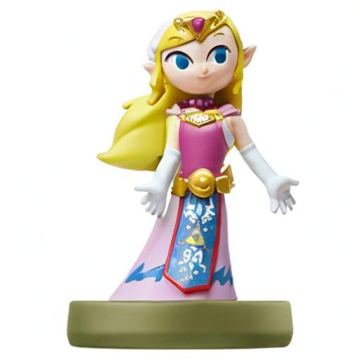 Interactive Game Figurine Zelda Amiibo - Wind Waker Edition