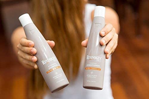 Revivogen Pro Bio-Cleansing Shampoo - DHT Blocker for Hair Loss and Thinning Hair, Suitable for Women and Men's Hair Routine, 8oz