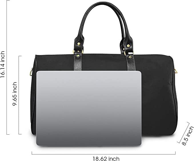 InterestPrint Bags Carry on Shoulder for Reunion/Shopping/Sports Christmas Snowman and Mittens