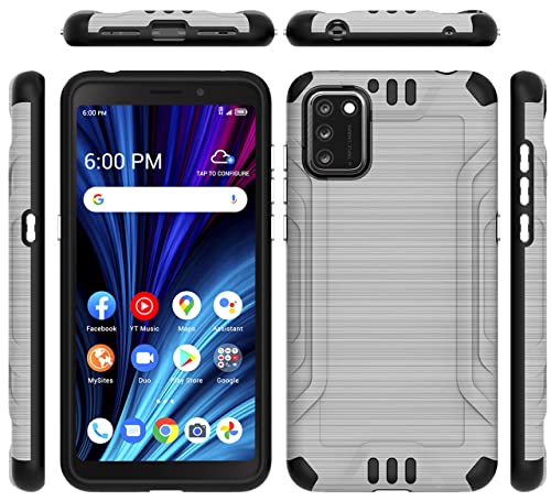 HRWireless Compatible for TCL A3X A600DL Phone Case 6.0" (X Version Only) TCL A3X Case with Premium Original Minimalistic Design for Shock Absorption, Accidental Drops, Scratches, Hybrid Unisex