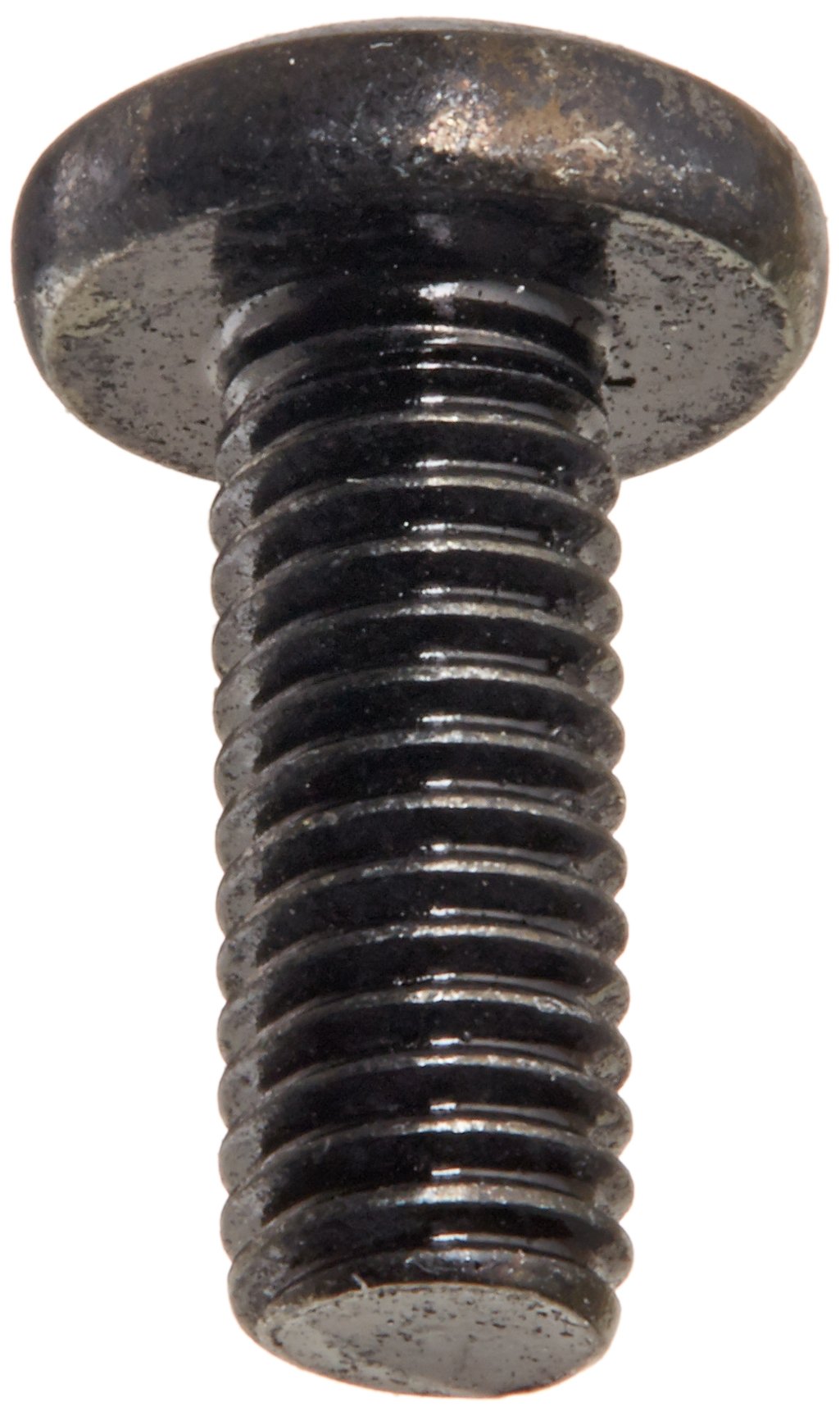 Small Parts 1012MPPBZ Steel Pan Head Machine Screw, Black Zinc Plated, Meets ASME B18.6.3, #2 Phillips Drive, #10-24 Thread Size, 3/4" Length, Fully Threaded, Import (Pack of 100)