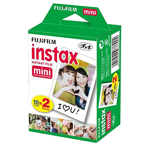 Fujifilm Instax Mini LiPlay Hybrid Instant Camera (Blush Gold) + Fujifilm Instax Instant Film (20 Shots) + Compact Camera Case β Instant Camera Bundle