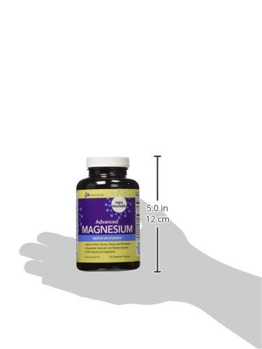 InnovixLabs Advanced Magnesium, High Absorption Magnesium Glycinate & Magnesium Malate, Highly Bioavailable Chelated Magnesium, 210 mg per Serving, Soy & Gluten-Free, Non-GMO & Vegan, 150 Capsules