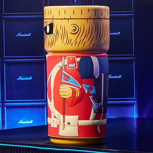 CosCups by Numskull Iron Maiden Eddie The Trooper Ceramic Mug Gift with Rubber Sleeve 400ml - Official Iron Maiden Merchandise